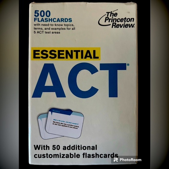 Princeton Review | Other | Essential Act Test College Preparation ...